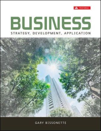 Business Strategy Development Application 3rd Canadian